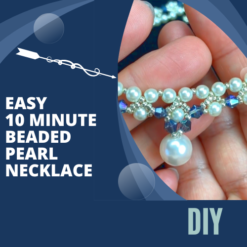 pearl necklace tutorial