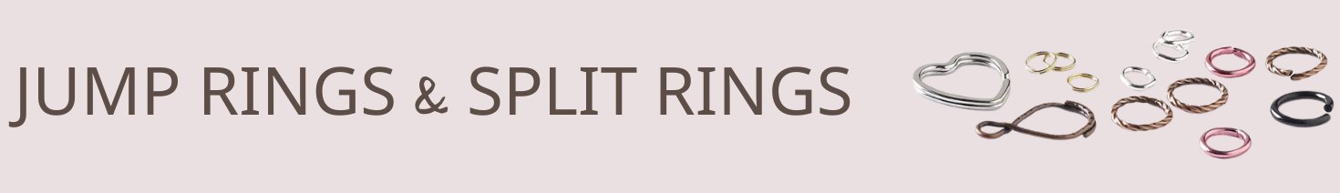 JUMP RINGS | SPLIT RINGS – BEADED CREATIONS