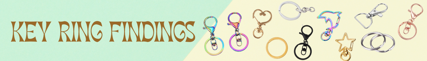 KEY RING FINDINGS – BEADED CREATIONS